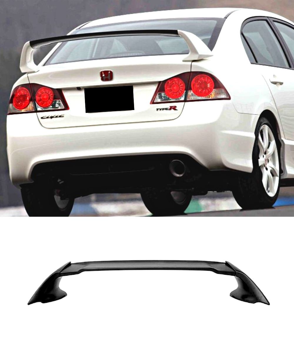 Honda Civic FD1 FD2 - Rear Spoiler (Mugen RR Style) (06-12) | ELITE GARAGE