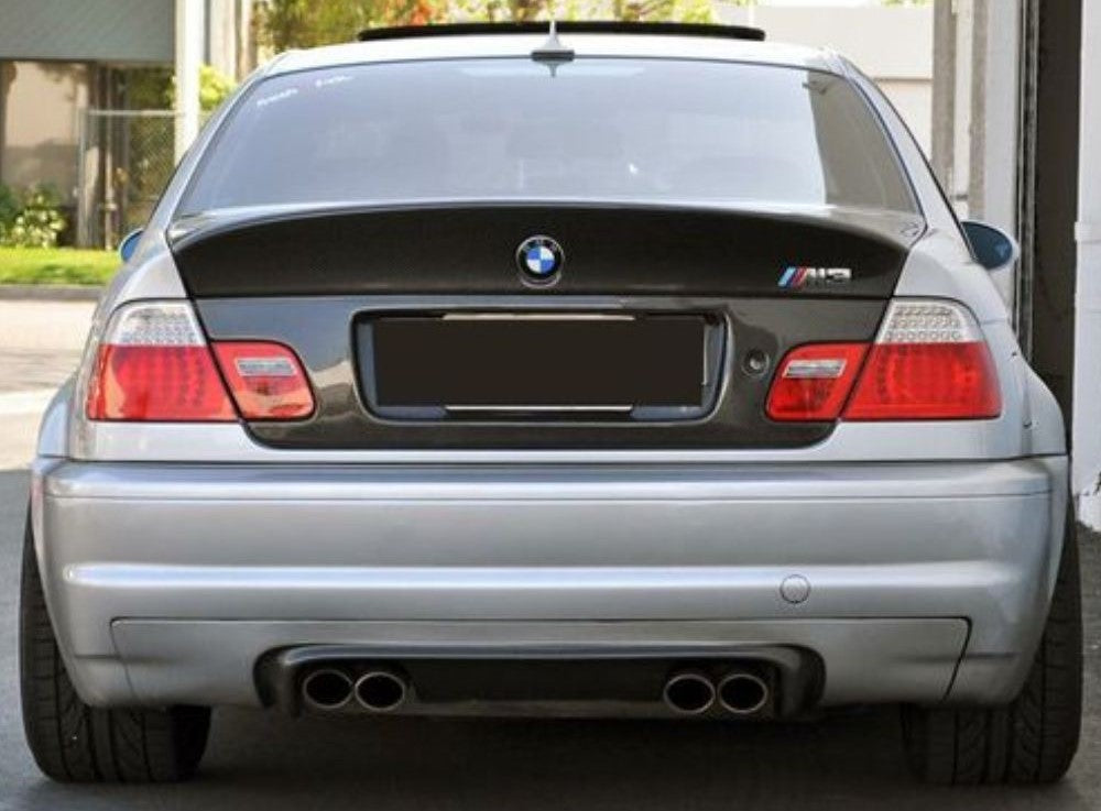 BMW E46 Sedan CSL Style - Rear Boot Spoiler (1999-2005) | ELITE GARAGE