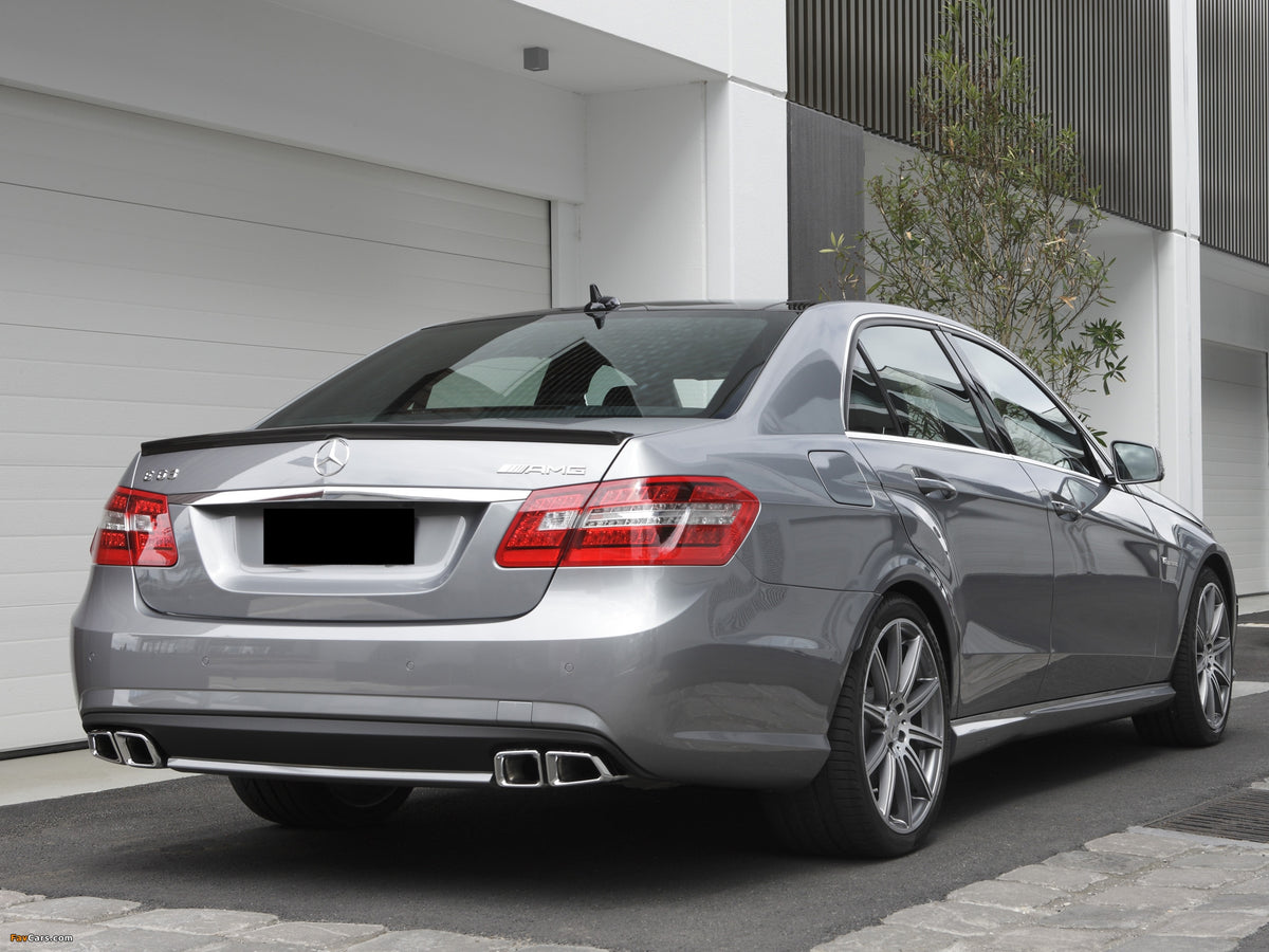 Mercedes Benz E-Class W212 - E63 AMG Style Rear Boot Spoiler Lip | ELITE GARAGE