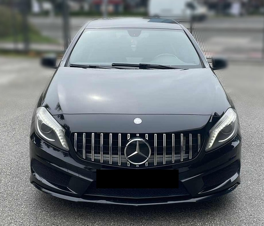 Mercedes Benz A-Class A180 A200 A45 AMG W176 (12-15) Chrome Silver GT-R ...