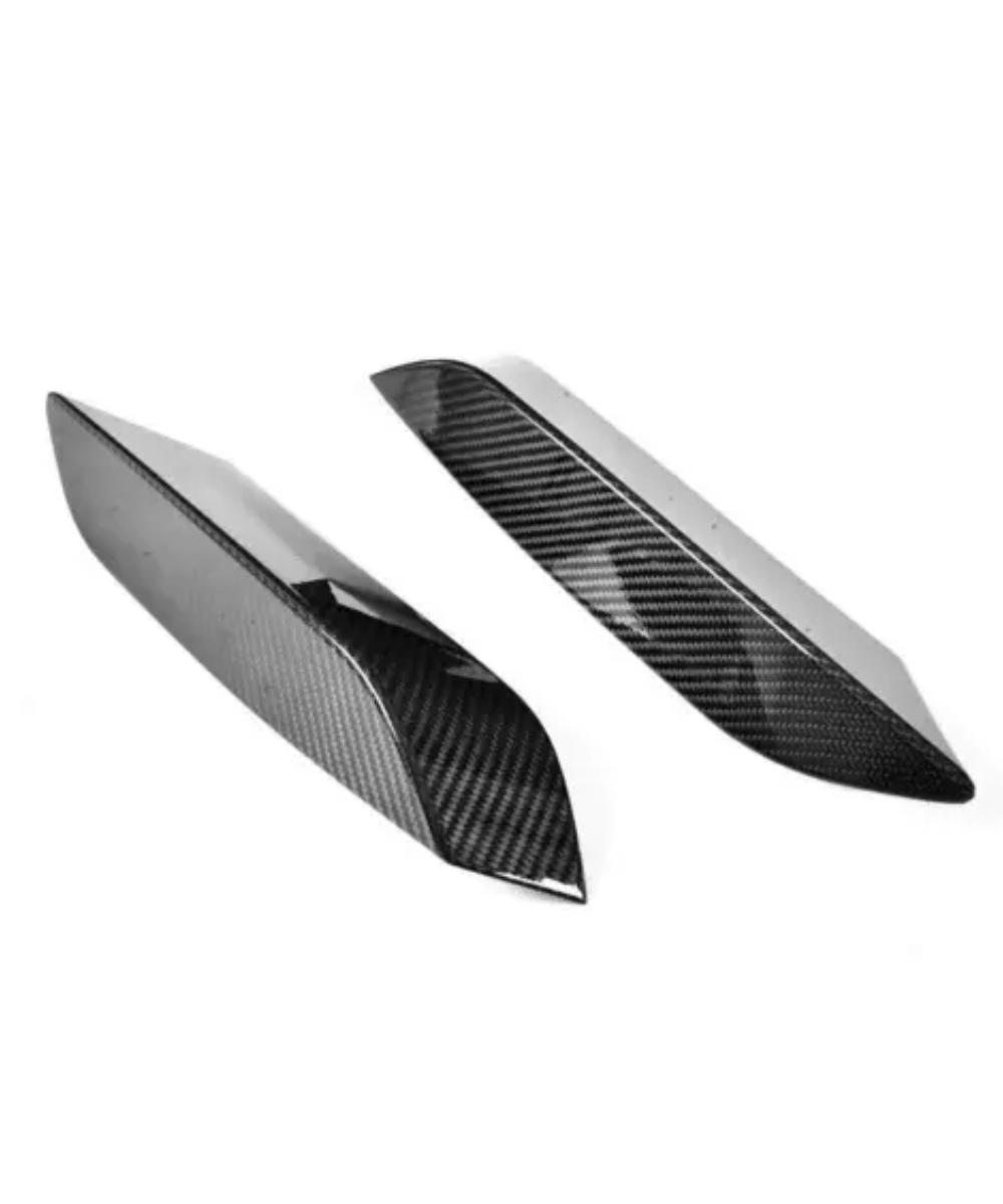 BMW M Series M3 F80 M4 F82 F83 (CARBON FIBER) Front Upper Bumper Flaps ...