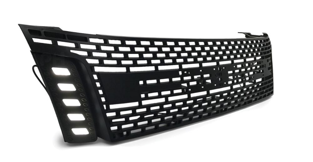 Ford Ranger PX1 - Front Bumper Grill Grille LEDs (12-14) | ELITE GARAGE