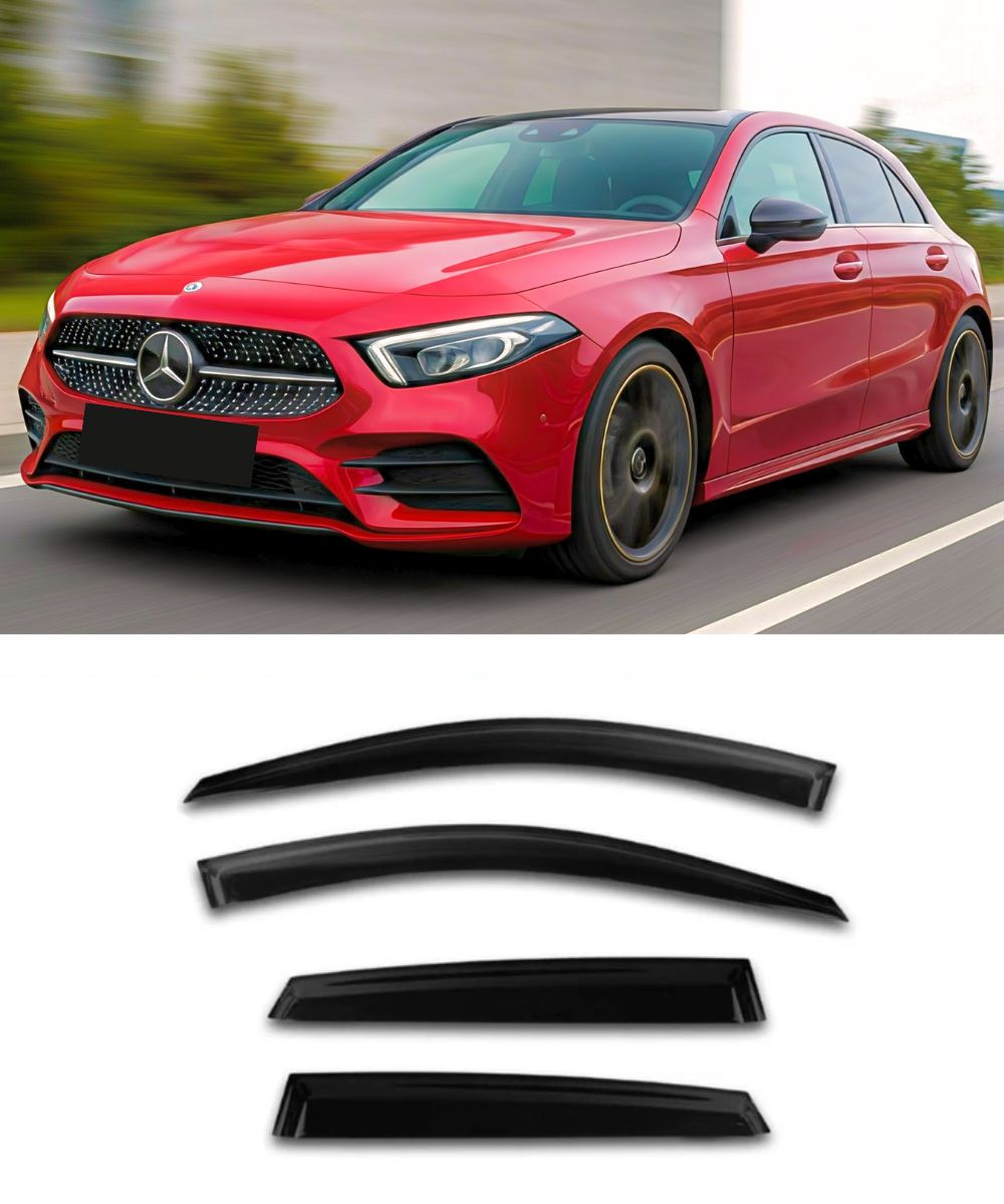 Mercedes Benz A-Class Sedan V177 A200 A250 A35 - Window Visors / Weath ...
