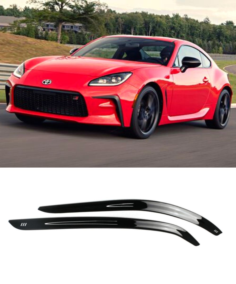 Toyota GR86 / Subaru BRZ (2022+) Window Visors / Weathershields / Weat ...