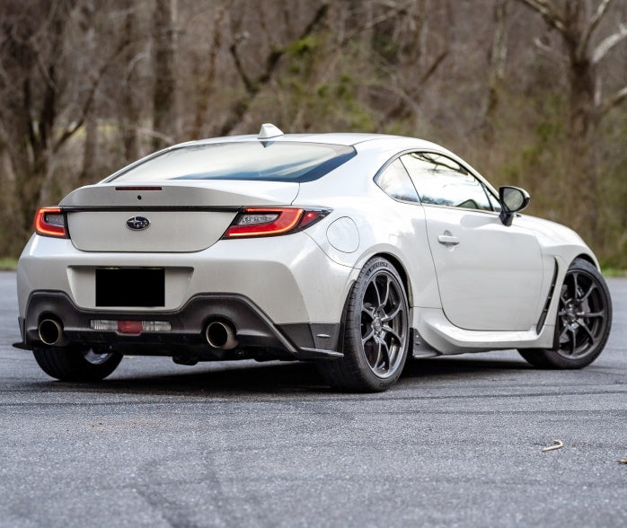 Subaru BRZ / Toyota GR86 (2022-2024) STI Style Rear Bumper Pods Apron ...