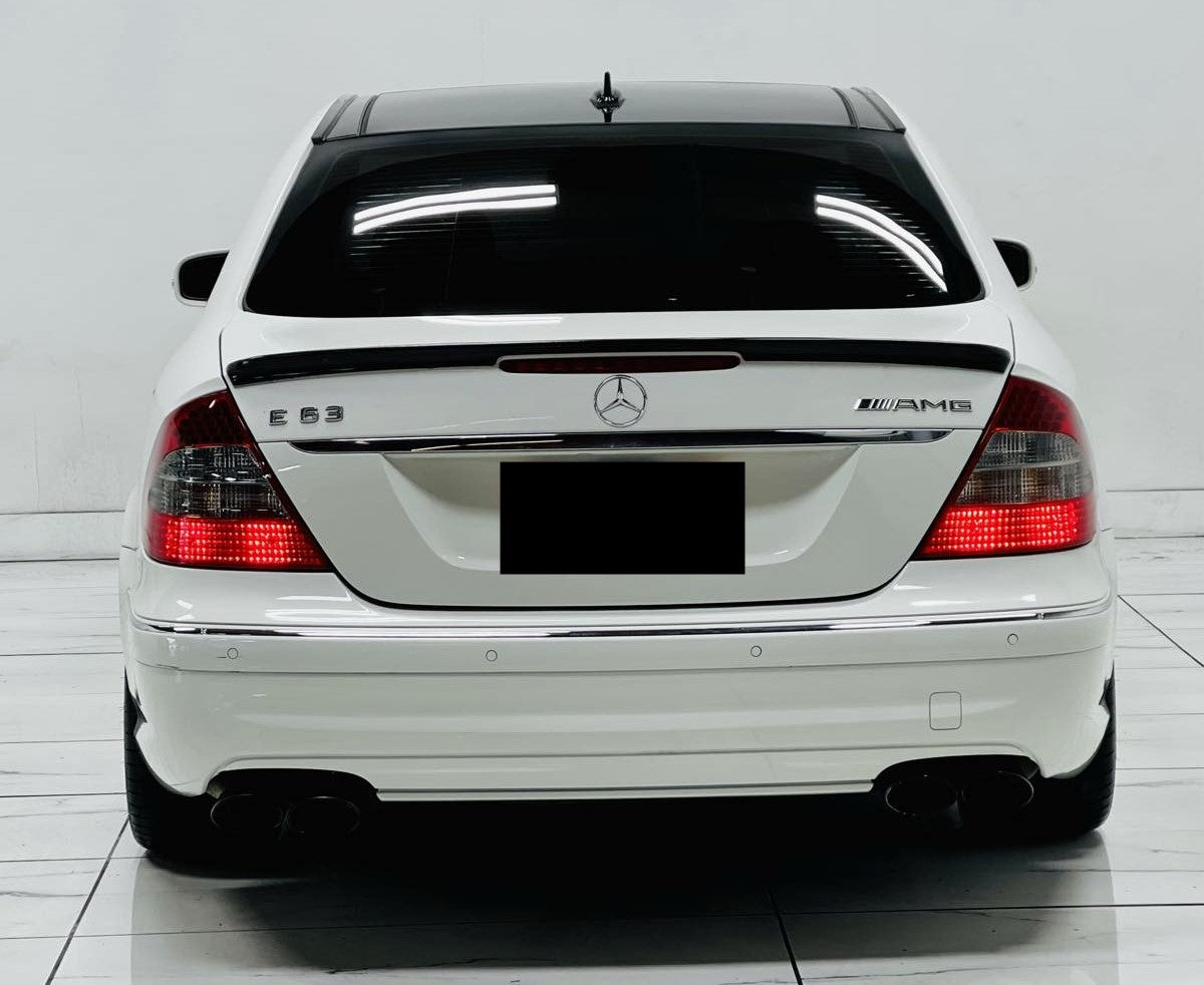 Mercedes Benz E-Class W211 - E63 AMG Style Rear Boot Spoiler Lip ...