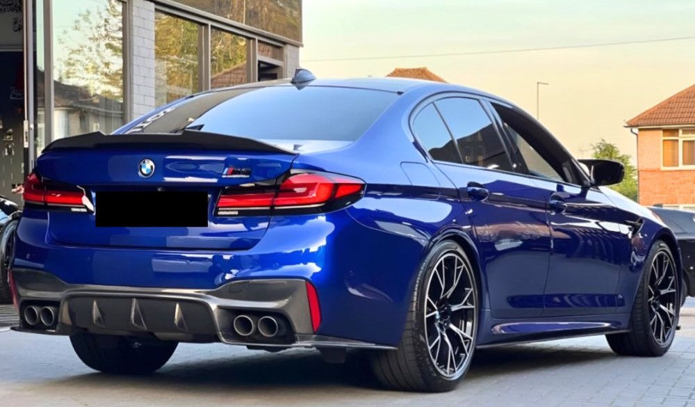 BMW 5 Series G30 F90 M5 (GLOSS BLACK) PSM Style Rear Boot Spoiler Lip ...
