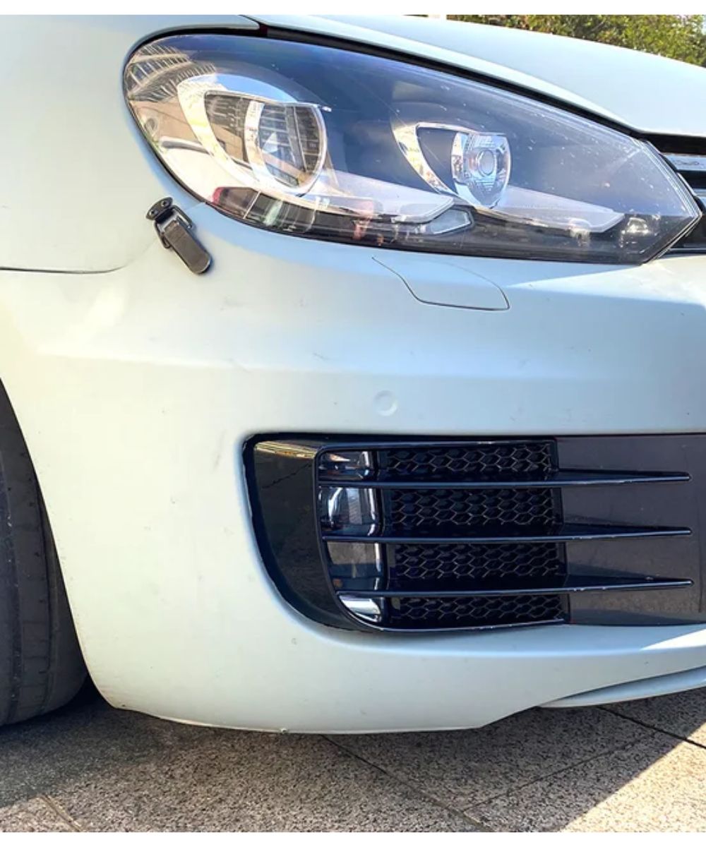Volkswagen Golf MK6 GTI - Front Bumper Fog Light Covers Grille (08-12 ...