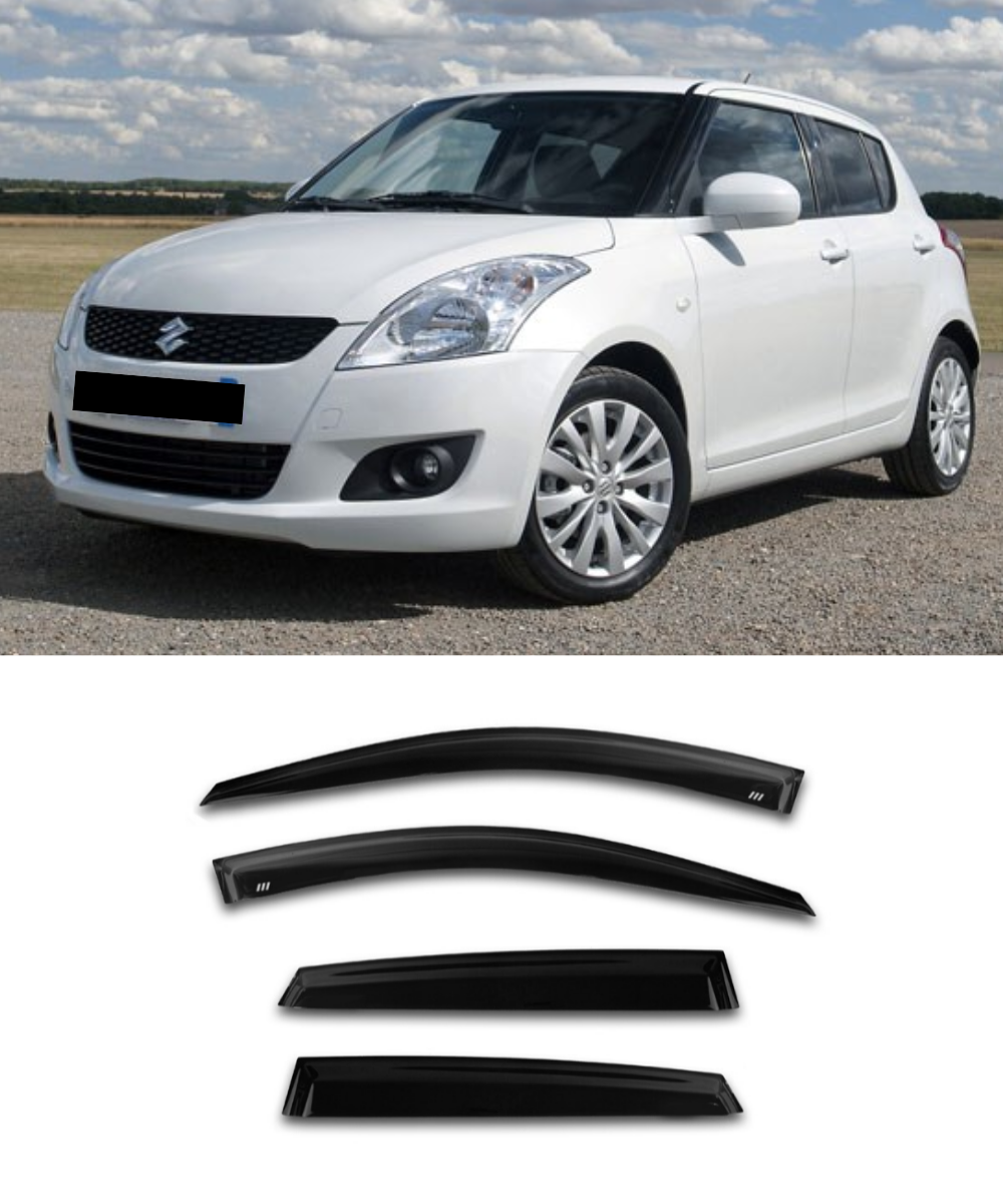Suzuki Swift (11-16) Window Visors / Weathershields / Weather Shields ...