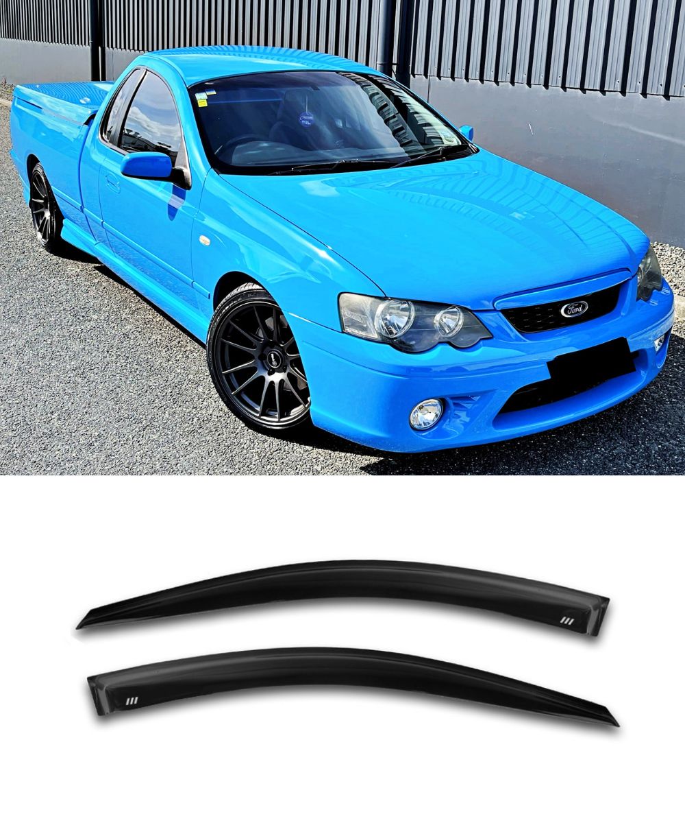 Ford Falcon BA BF UTE (02-08) Window Visors / Weathershields / Weather ...