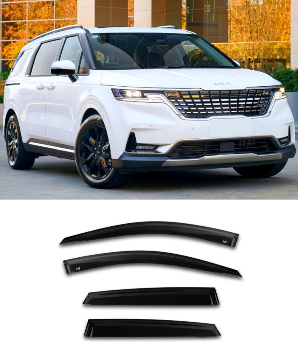 KIA Carnival Platinum S (21-23) Window Visors / Weathershields ...