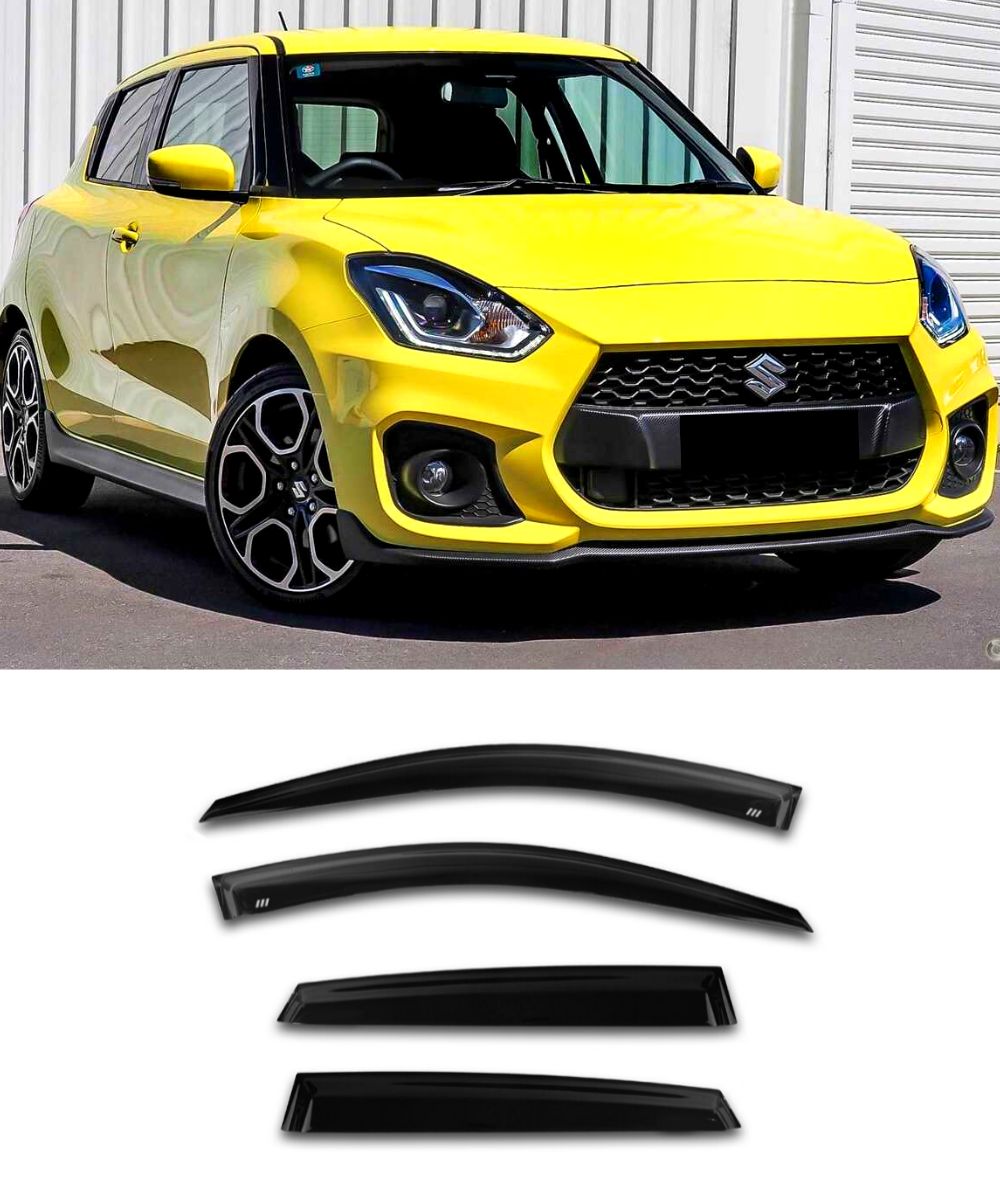 Suzuki Swift (17-23) Window Visors / Weathershields / Weather Shields ...