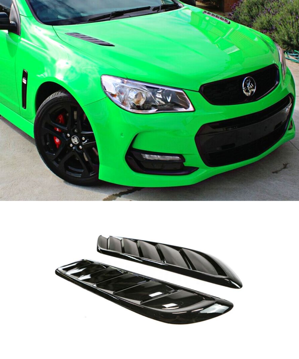 Holden Commodore VF REDLINE SS SV6 - Black Bonnet Vents– ELITE GARAGE