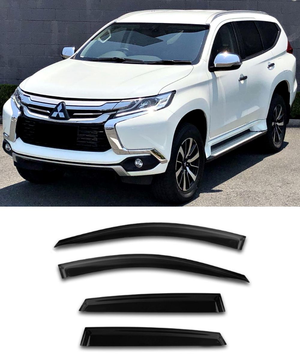 Mitsubishi Pajero Sport (15-19) Window Visors / Weathershields ...