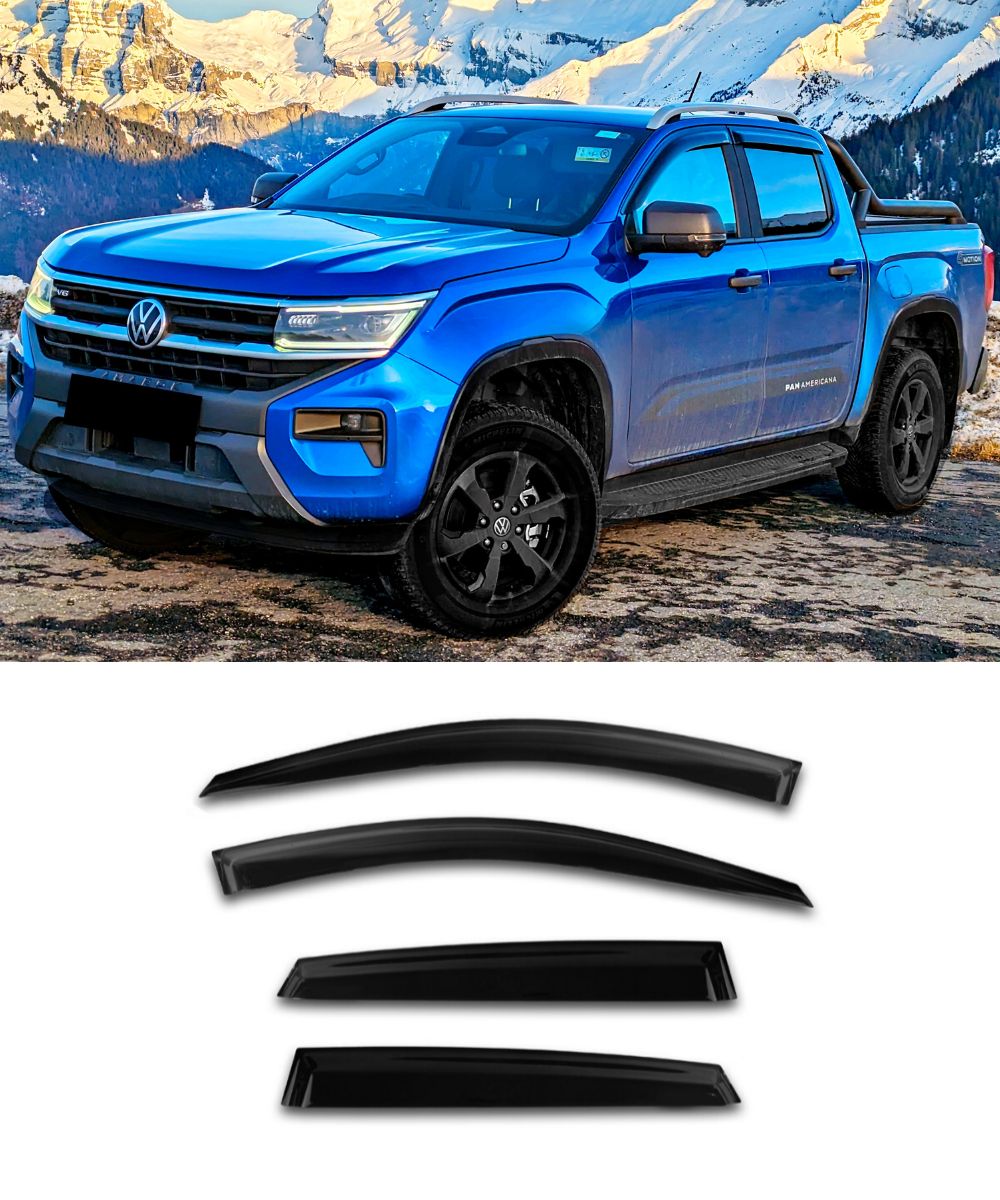 Volkswagen Amarok (22-24) Window Visors / Weathershields / Weather Shi ...