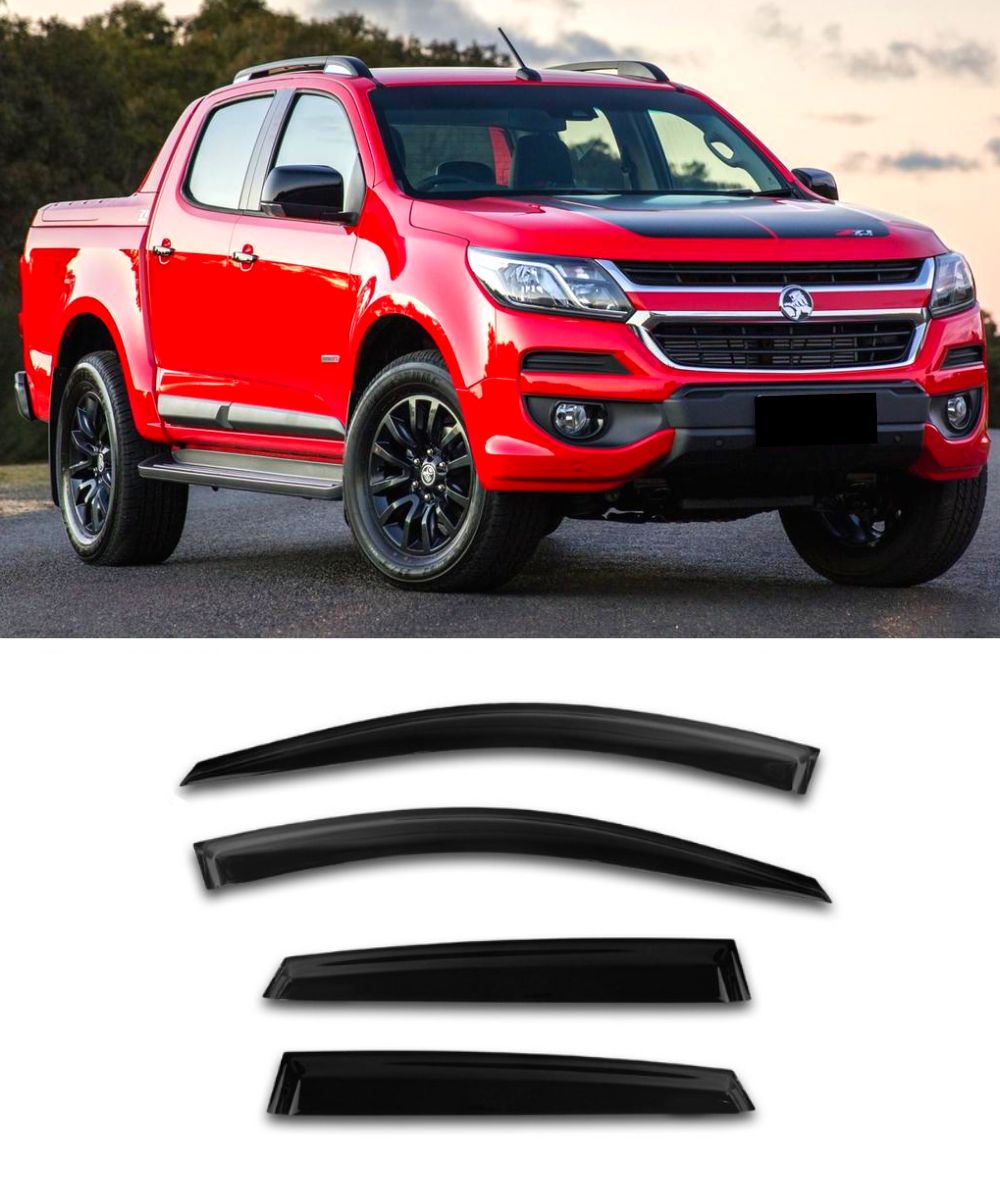 Holden Colorado RG (12-20) Window Visors / Weathershields / Weather ...