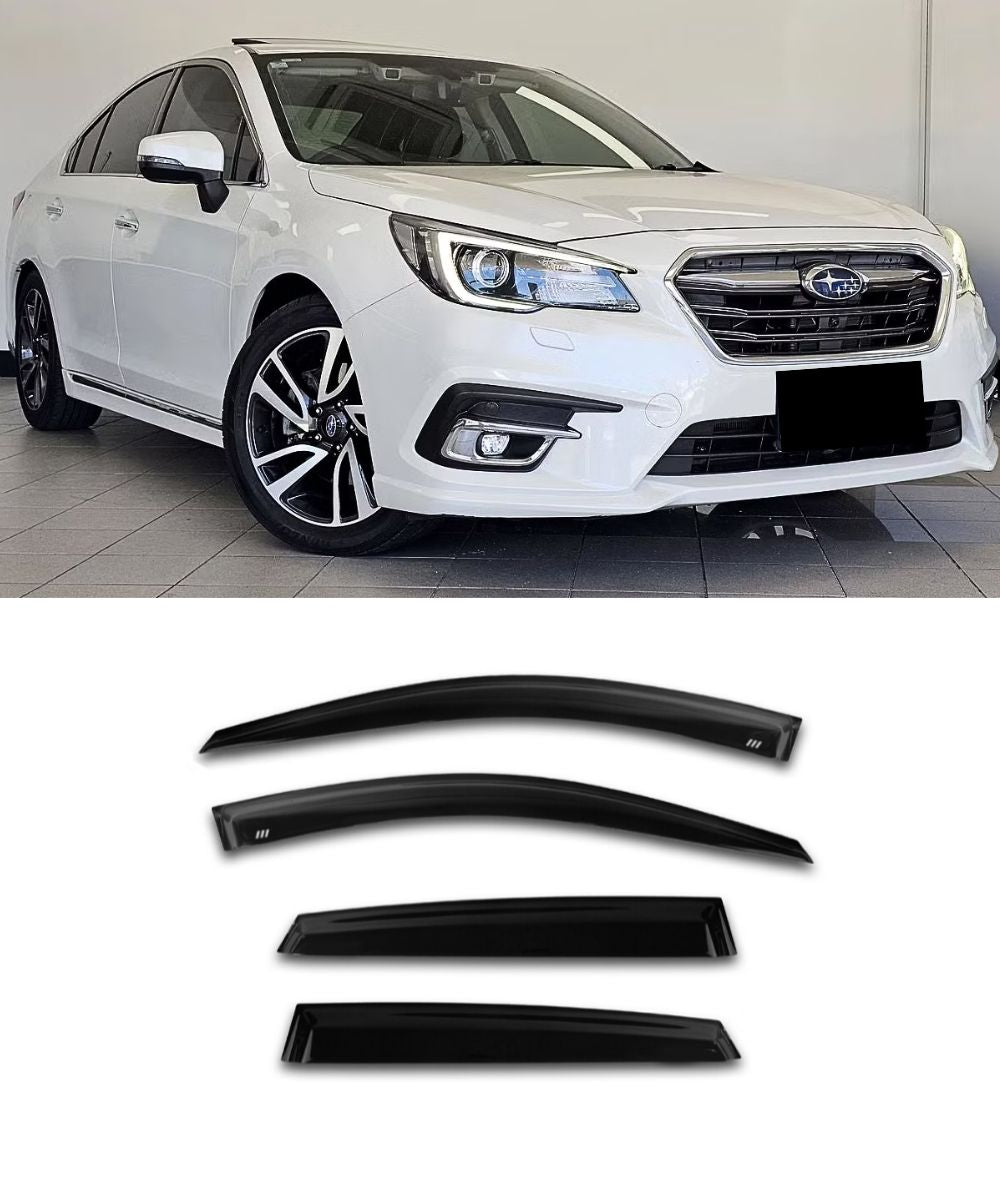 Subaru Liberty 6th Gen (BN) (15-19) Window Visors / Weathershields / W ...