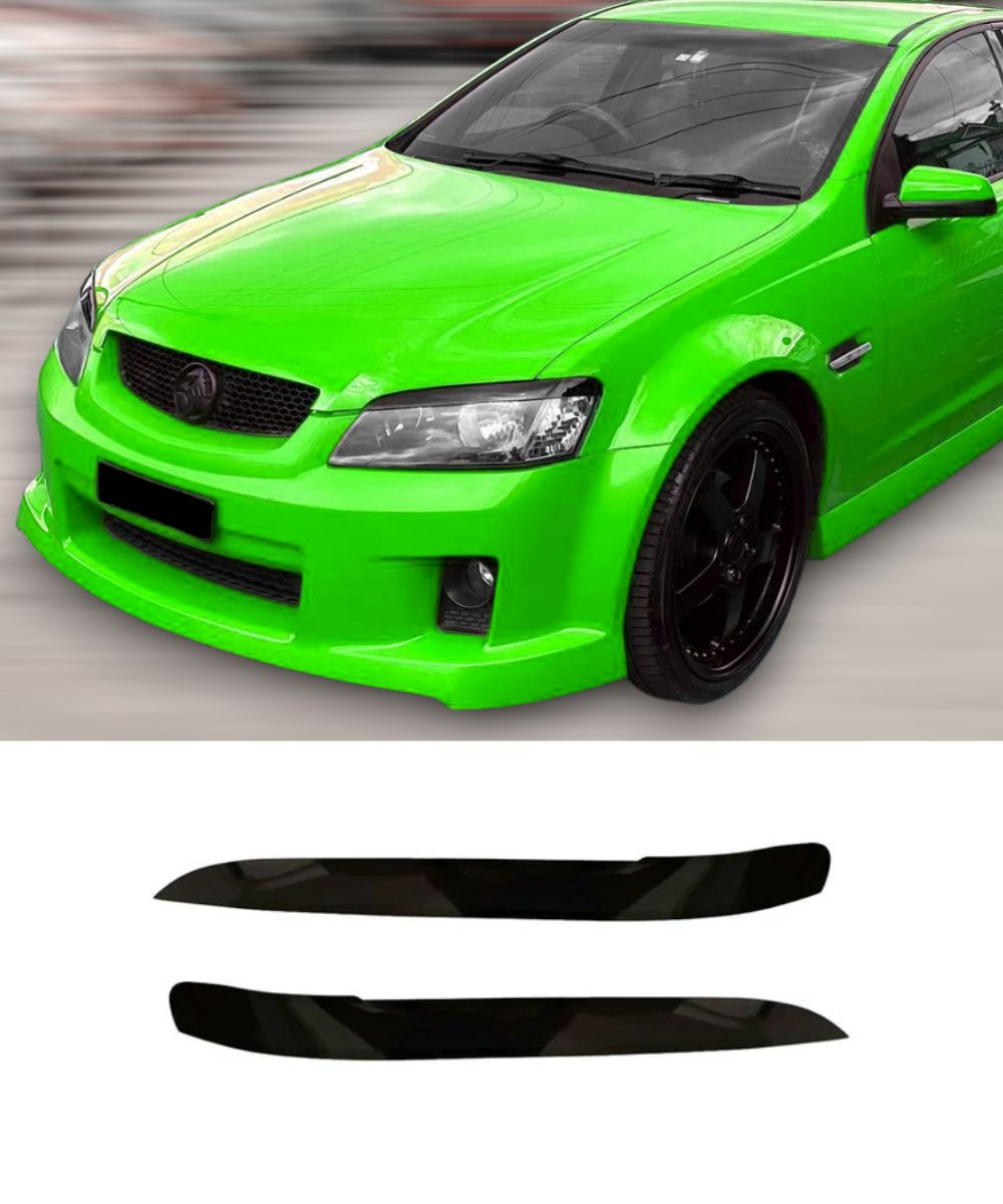 Holden Commodore VE (06-13) - Headlight Eyelids (Gloss Black)– ELITE GARAGE