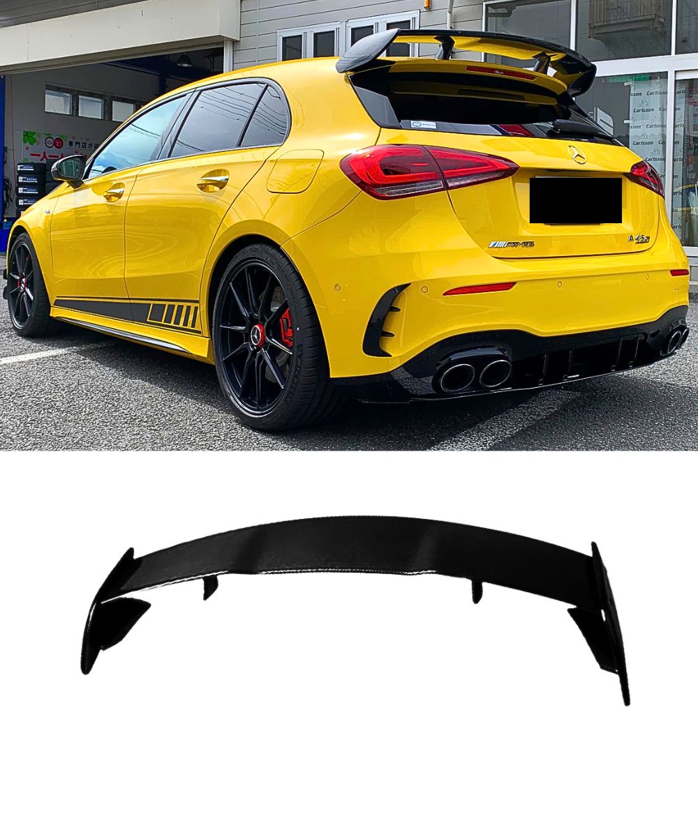 Mercedes Benz A-Class W177 Hatch A35 A45 - AMG Style Rear Roof Spoiler ...
