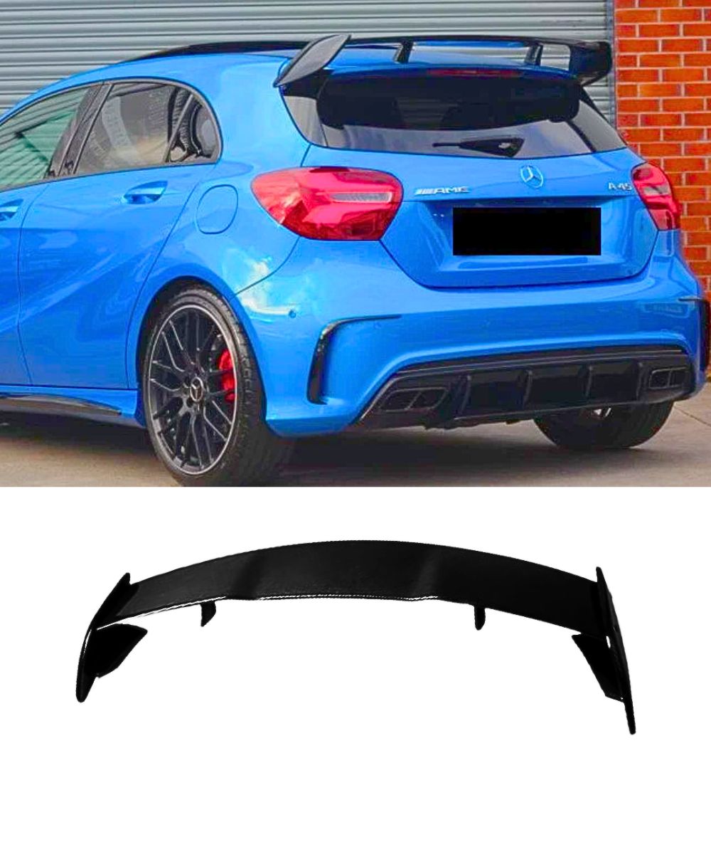 Mercedes Benz A-Class W176 Hatch A35 A45 - AMG Style Rear Roof Spoiler ...