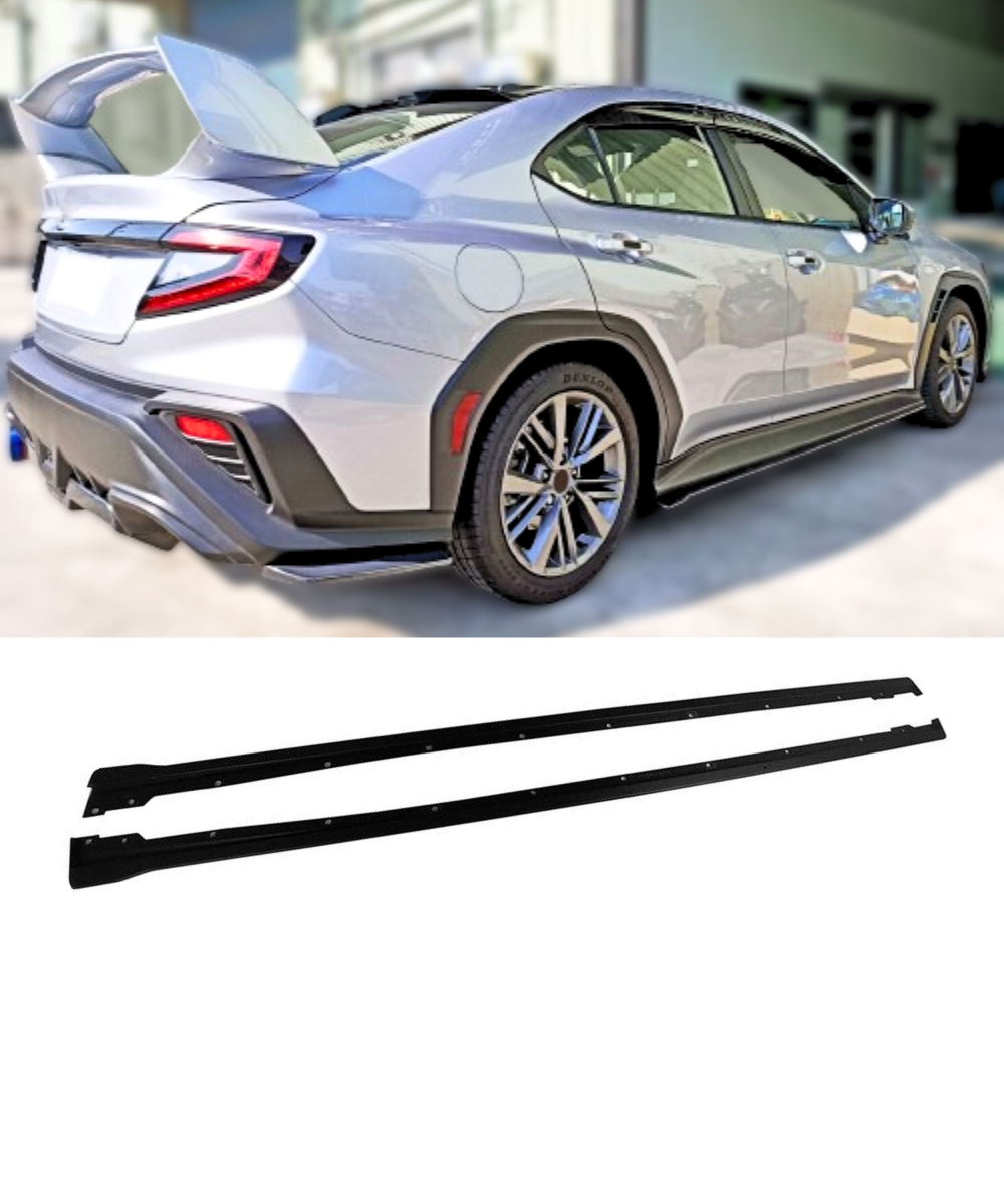 Subaru WRX STI VB (22-24) STI Style Side Skirt Panel Extensions | ELITE ...
