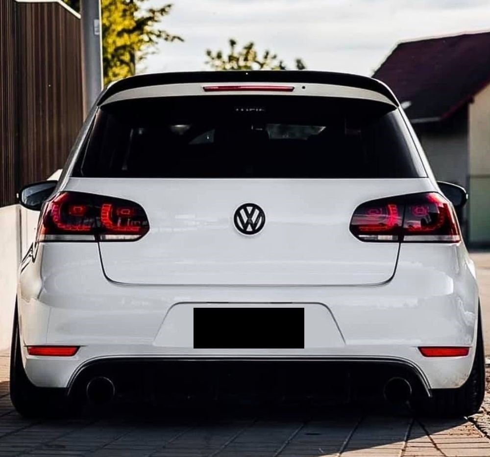 Volkswagen Golf MK6 GTI R (08-12) - Revosport Style Rear Wing Spoiler ...