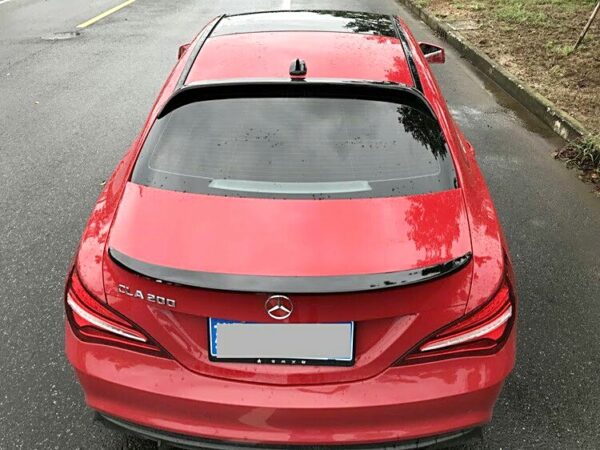 Mercedes Benz CLA 200 CLA45 AMG W117 - Gloss Black Rear Boot Spoiler ...