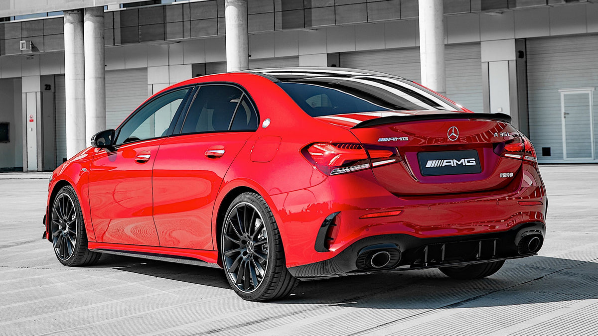Mercedes Benz A-Class Sedan A35 W177 V177 - Aero Kit Style Rear Boot S ...