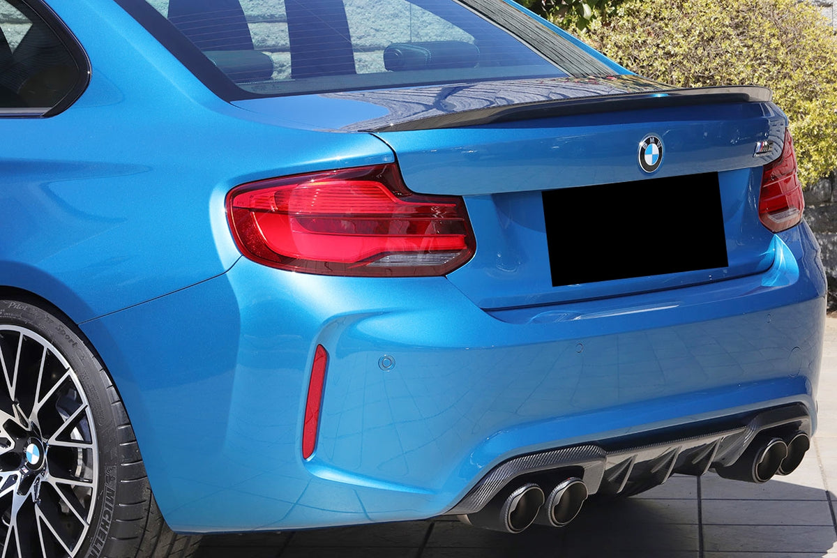 BMW F87 M2 M2C Competition (CARBON FIBER) M Performance Style Rear ...