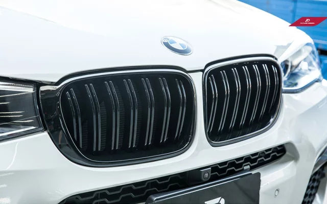 BMW X4 F26 / X3 F25 LCI (14-18) Gloss Black M4 Style Grill Grille ...
