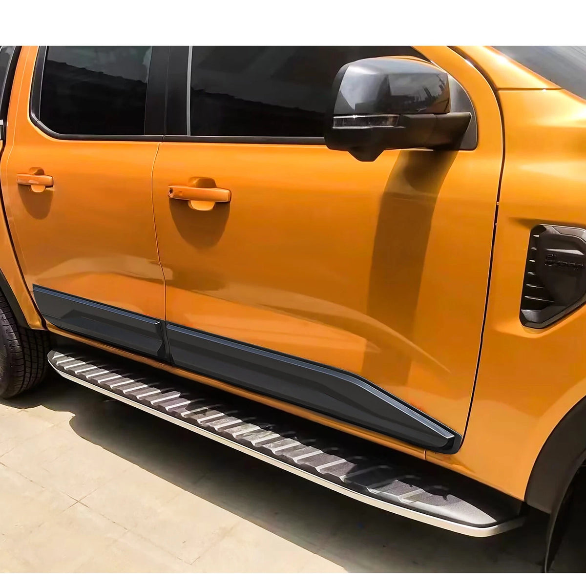 Slim Door Body Cladding Black for Ford Ranger Next Gen T9 (2022-2025 ...