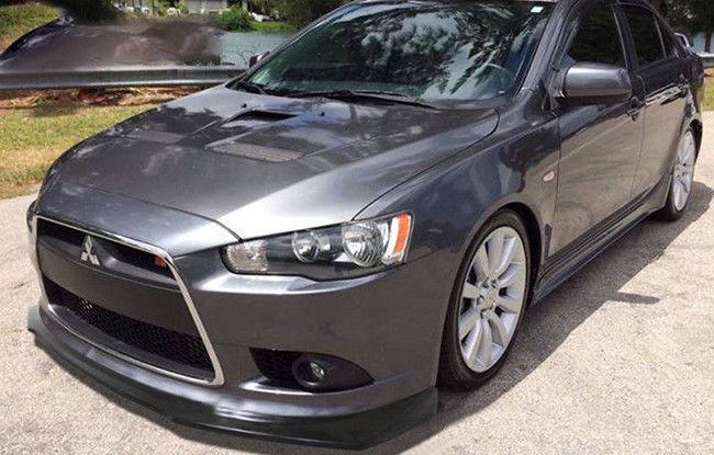 Mitsubishi Lancer Ralliart CJ - Front Lip (GT V2) (09-15) | ELITE GARAGE