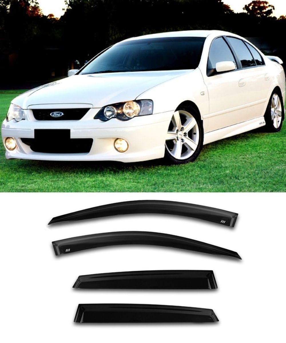 Ford Falcon BA BF (02-08) Window Visors / Weathershields / Weather Shi ...