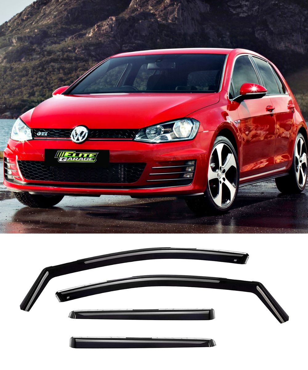 Volkswagen Golf MK7 MK7.5 (13-20) In-Channel Window Visors ...