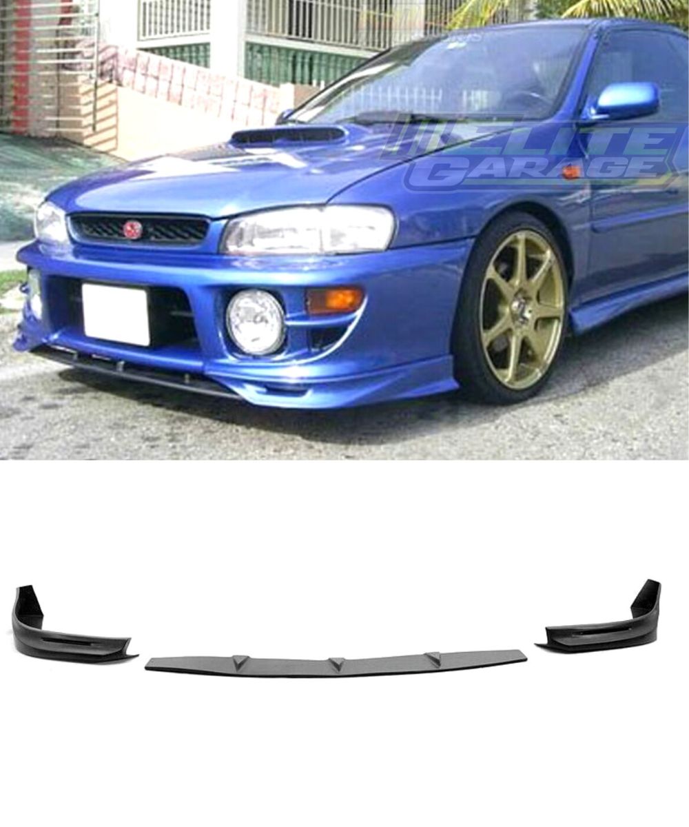 Subaru Impreza WRX STI Front Lip (3 PIECE STYLE) (97-00) GC8 | ELITE GARAGE