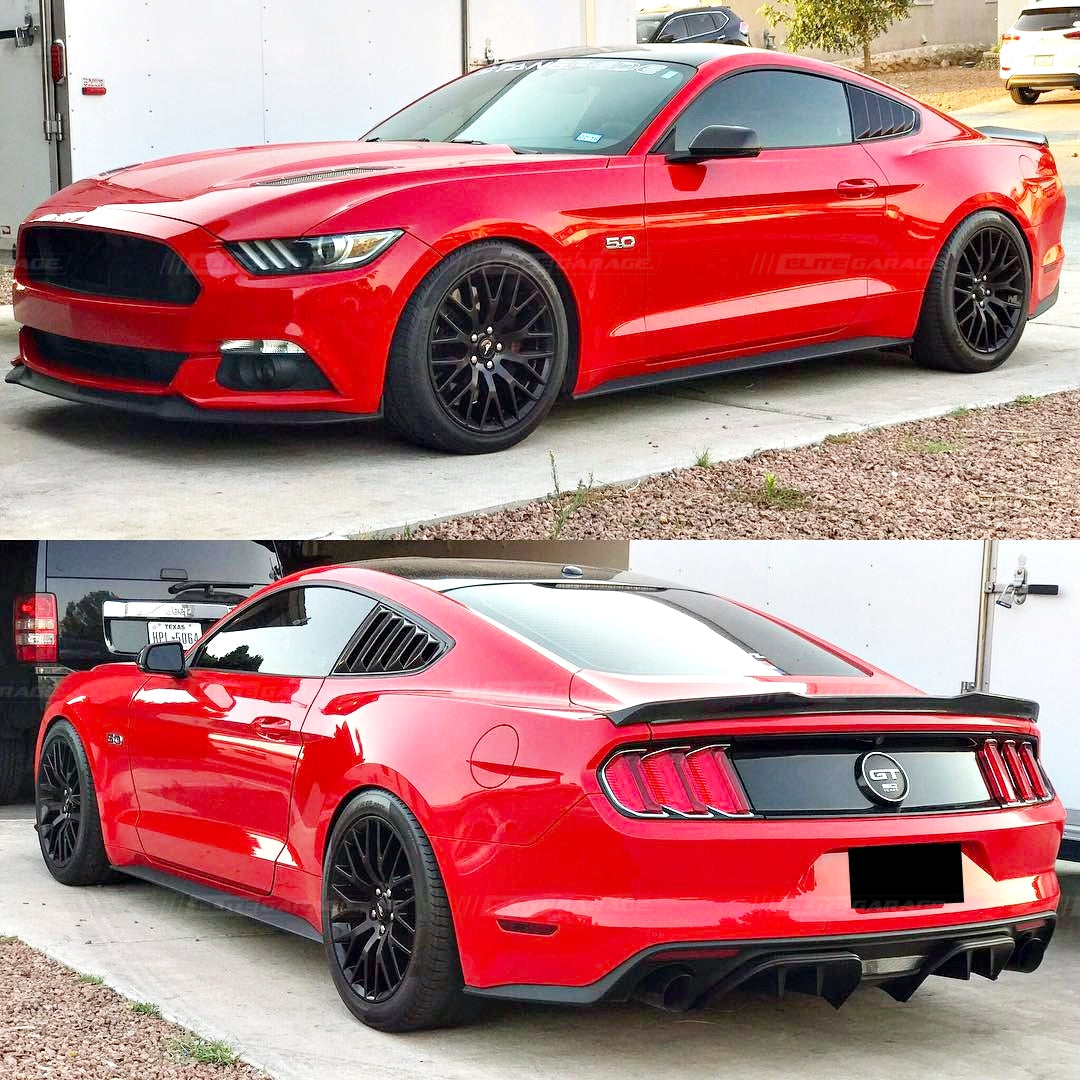 Buy Ford Mustang GT - Side Window Louvers (15-20)– ELITE GARAGE