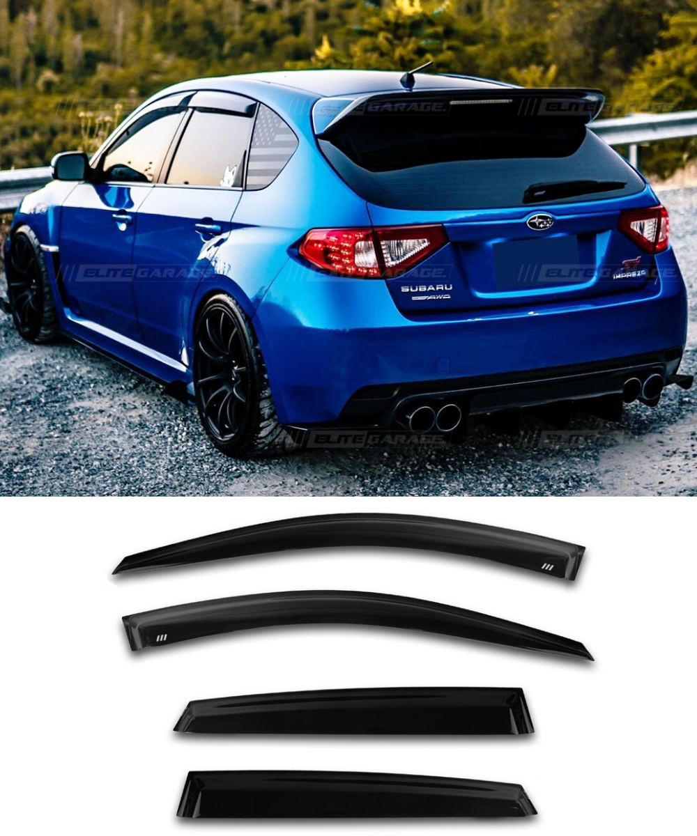 Subaru Impreza G3 WRX STI (08-14) Window Visors / Weathershields / Wea ...