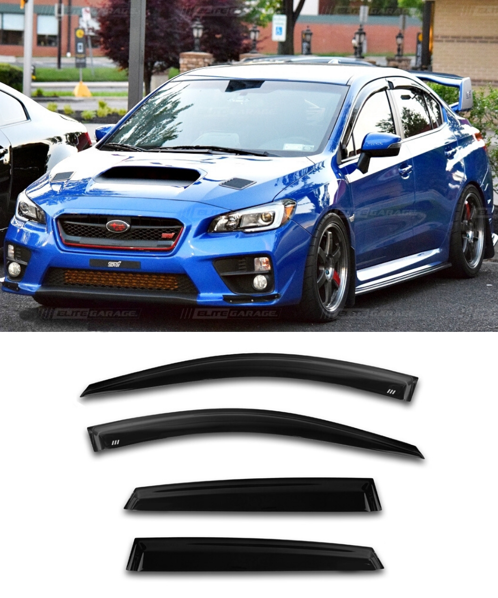 Subaru WRX STI (15-21) Window Visors / Weathershields / Weather Shield ...